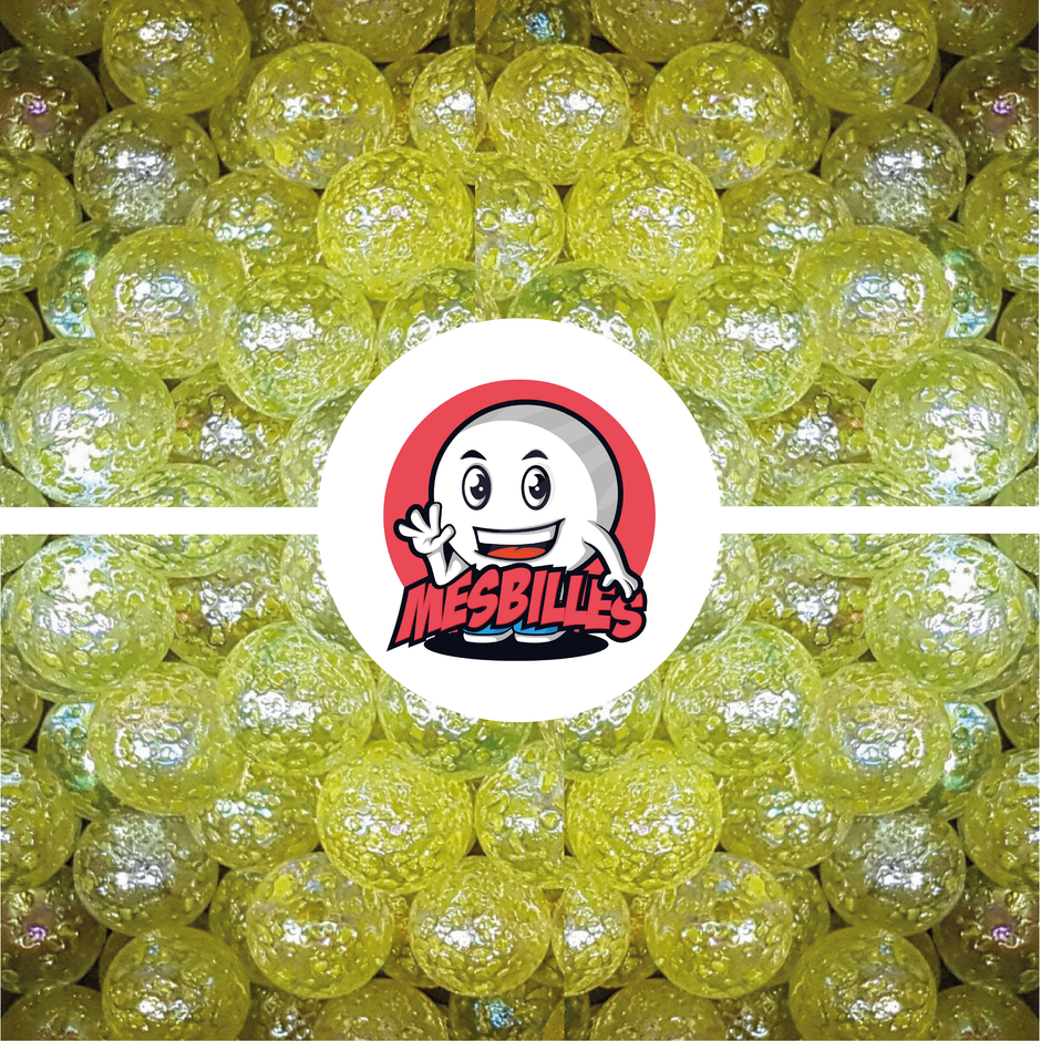 Billes Pépites : existent en versions transparentes ou billes opaques ...
